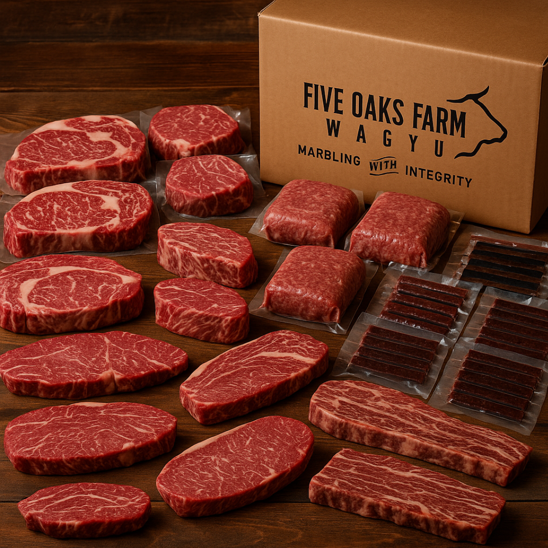 FOF The Five Oaks Eighth – Wagyu Steak & Snack Collection – the berry ...