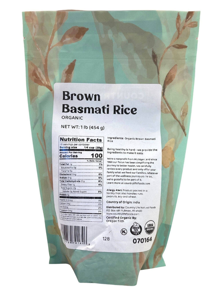 Basmati Rice, Brown, Organic, Lundberg – the berry good elixir company