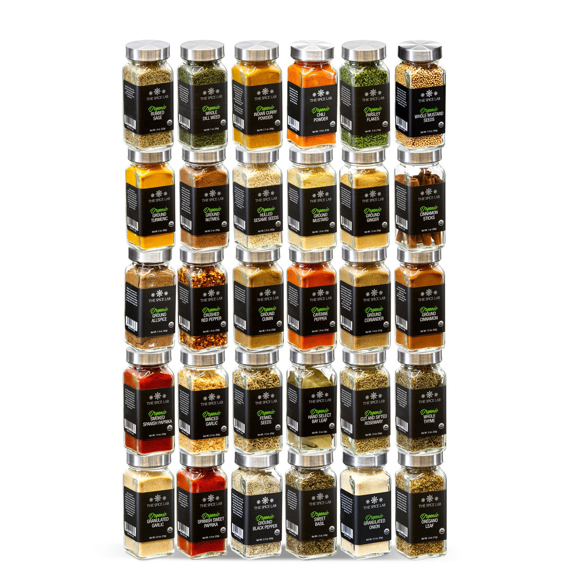 Organic Spice Complete Collection - 30 Jars – the berry good elixir company