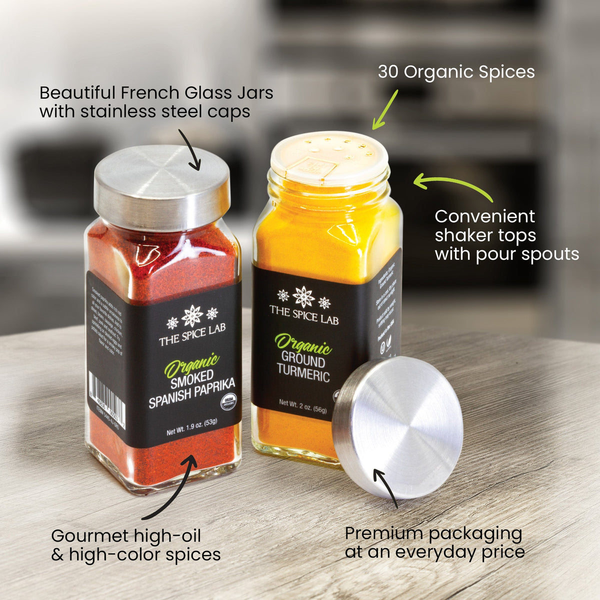 Organic Spice Complete Collection - 30 Jars – the berry good elixir company