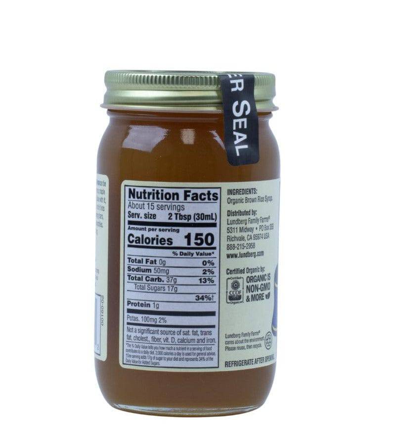 Rice Syrup, Organic, Lundberg – the berry good elixir company