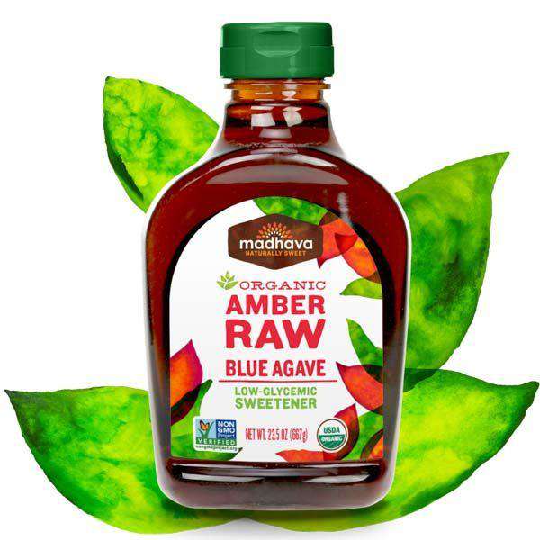 Agave Nectar, Amber, Organic, Raw, Madhava – the berry good elixir company