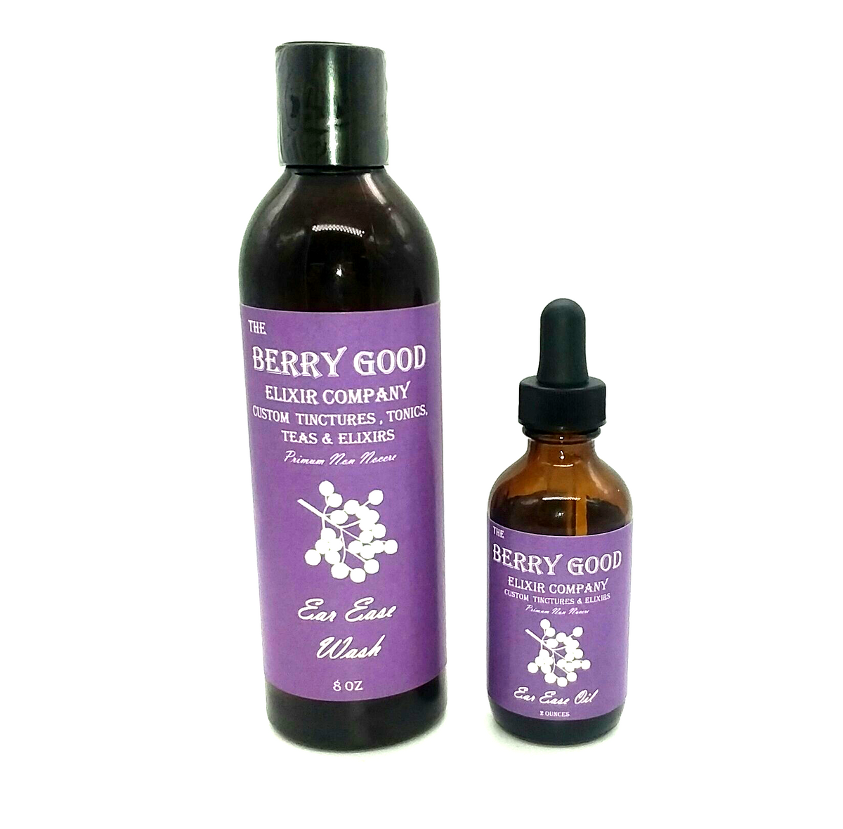 Ear Ease Oil & Ear Ease Wash Combo – the berry good elixir company