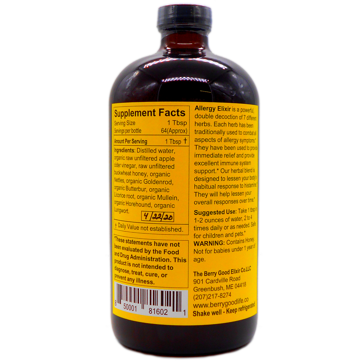 Allergy Elixir – the berry good elixir company